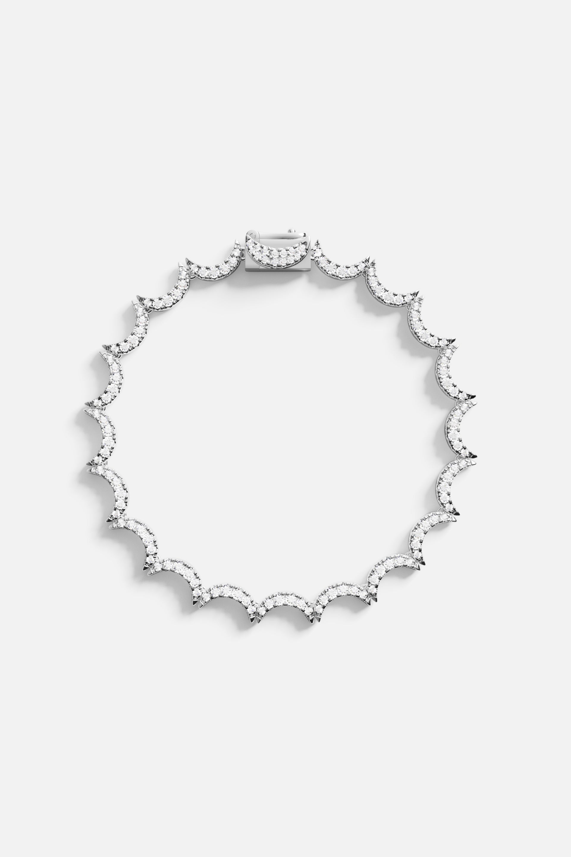 Wavy Silver Bracelet | APM Monaco