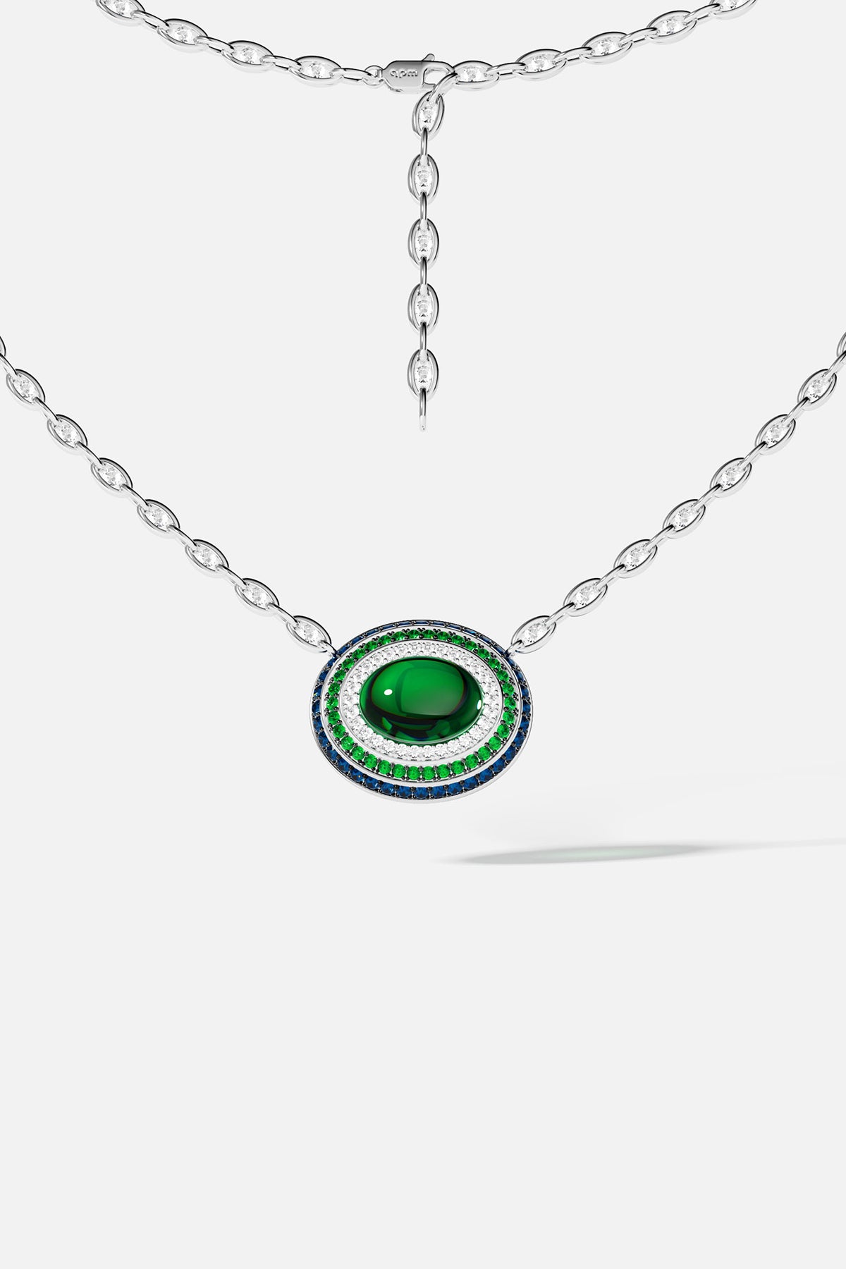 Bold Green Chain Necklace | APM Monaco