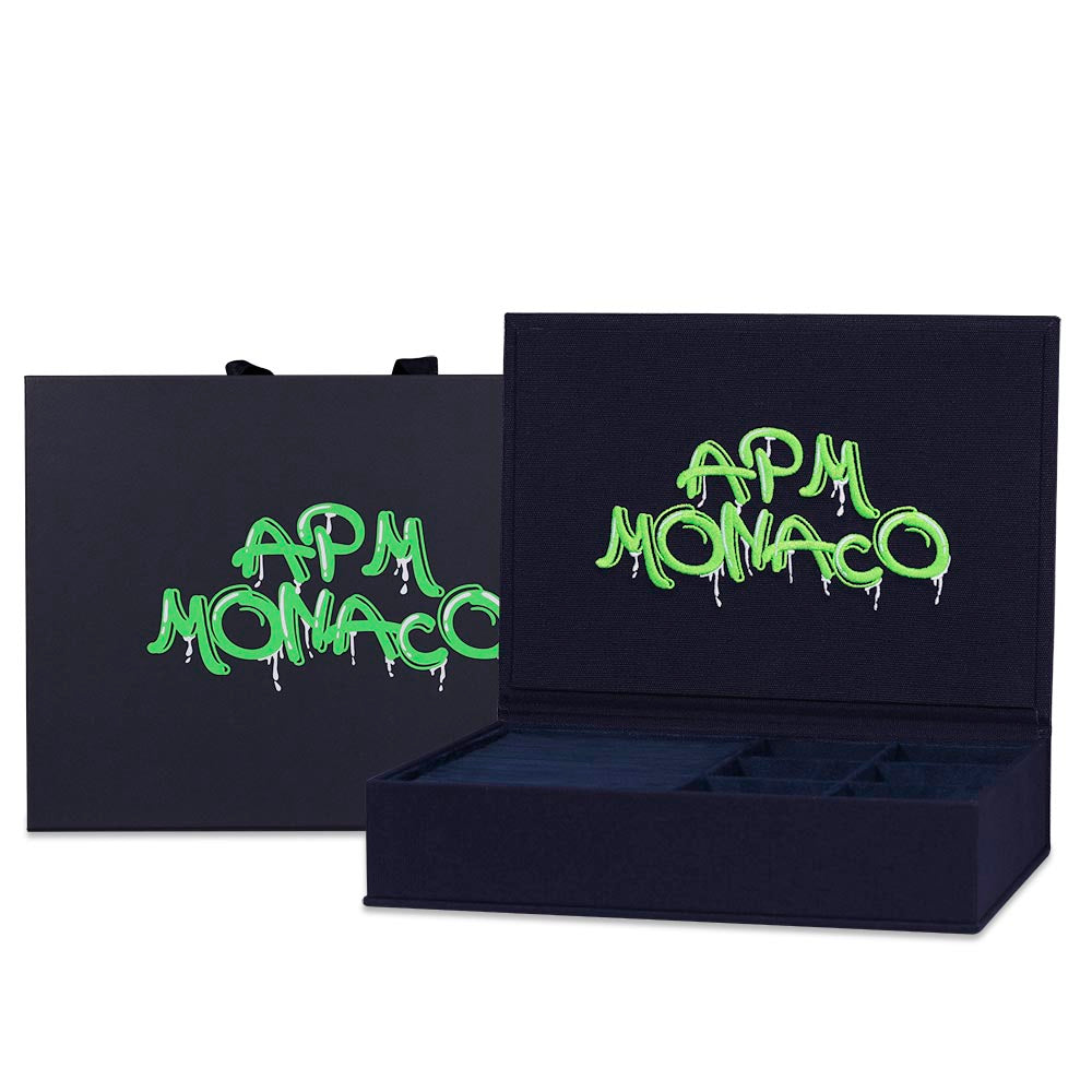 Large Green APM Monaco Graffiti Jewelry Box | APM Monaco