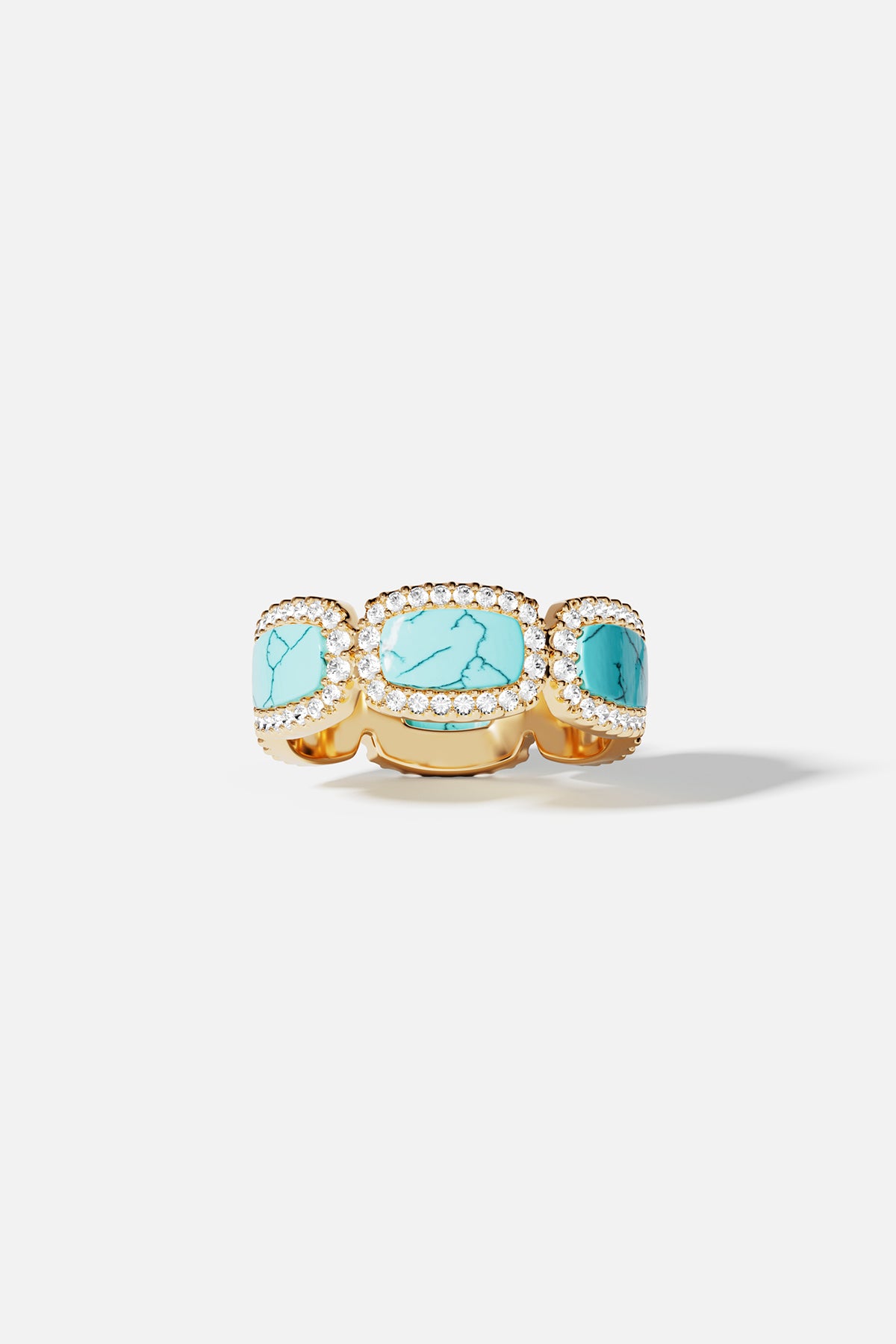 Lagoon Ring 18k gold plated | APM Monaco
