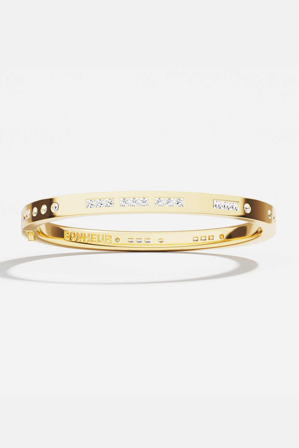 BONHEUR Morse Code Bangle | APM Monaco