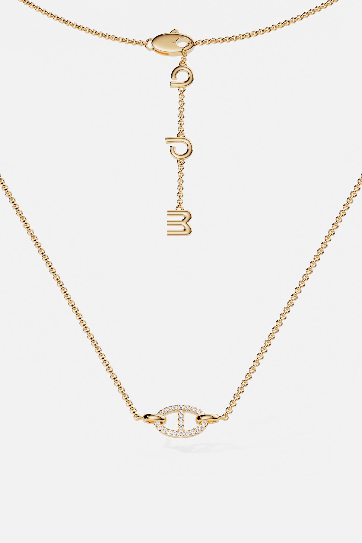 Maille Marine Necklace 18k gold plated – APM Monaco