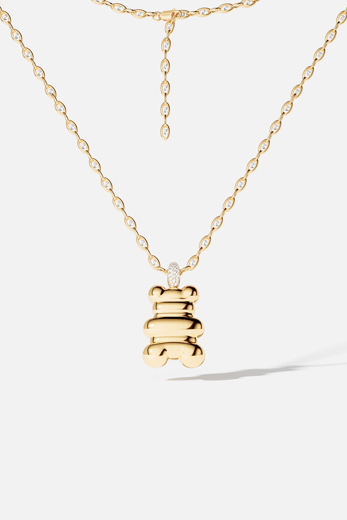 XL Loulou Yummy Bear Chain Necklace | APM Monaco
