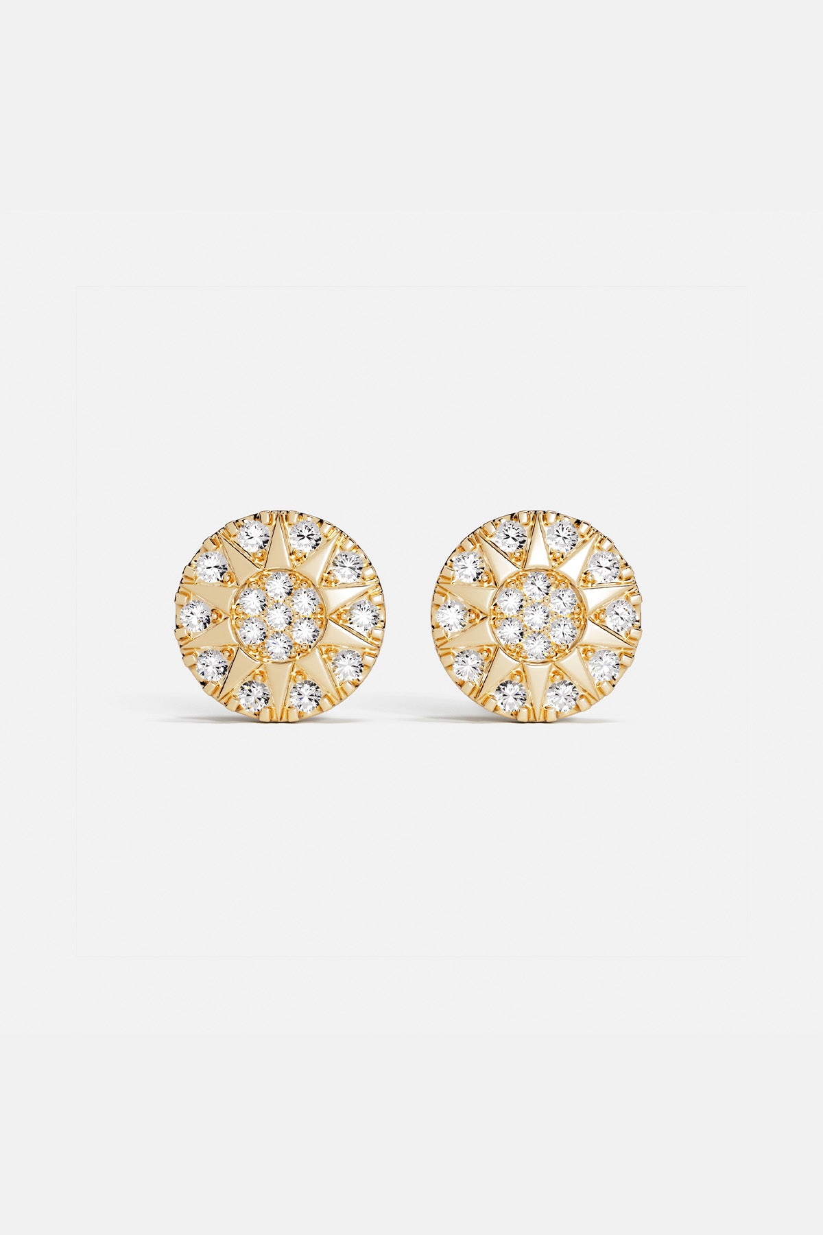 Soleil Stud Earrings 18k gold plated | APM Monaco