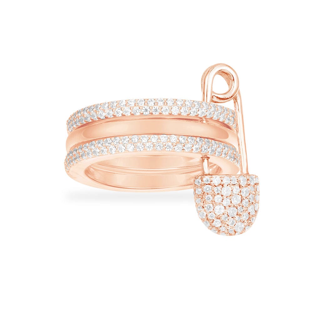 三圈别针戒指| APM Monaco